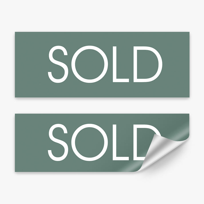 Sold Stickers - Belle (Rectangle) – Real Stickers